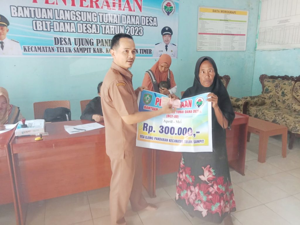 BLT-DD Tahap IV dan V Desa Ujung Pandaran – Kecamatan Teluk Sampit ...